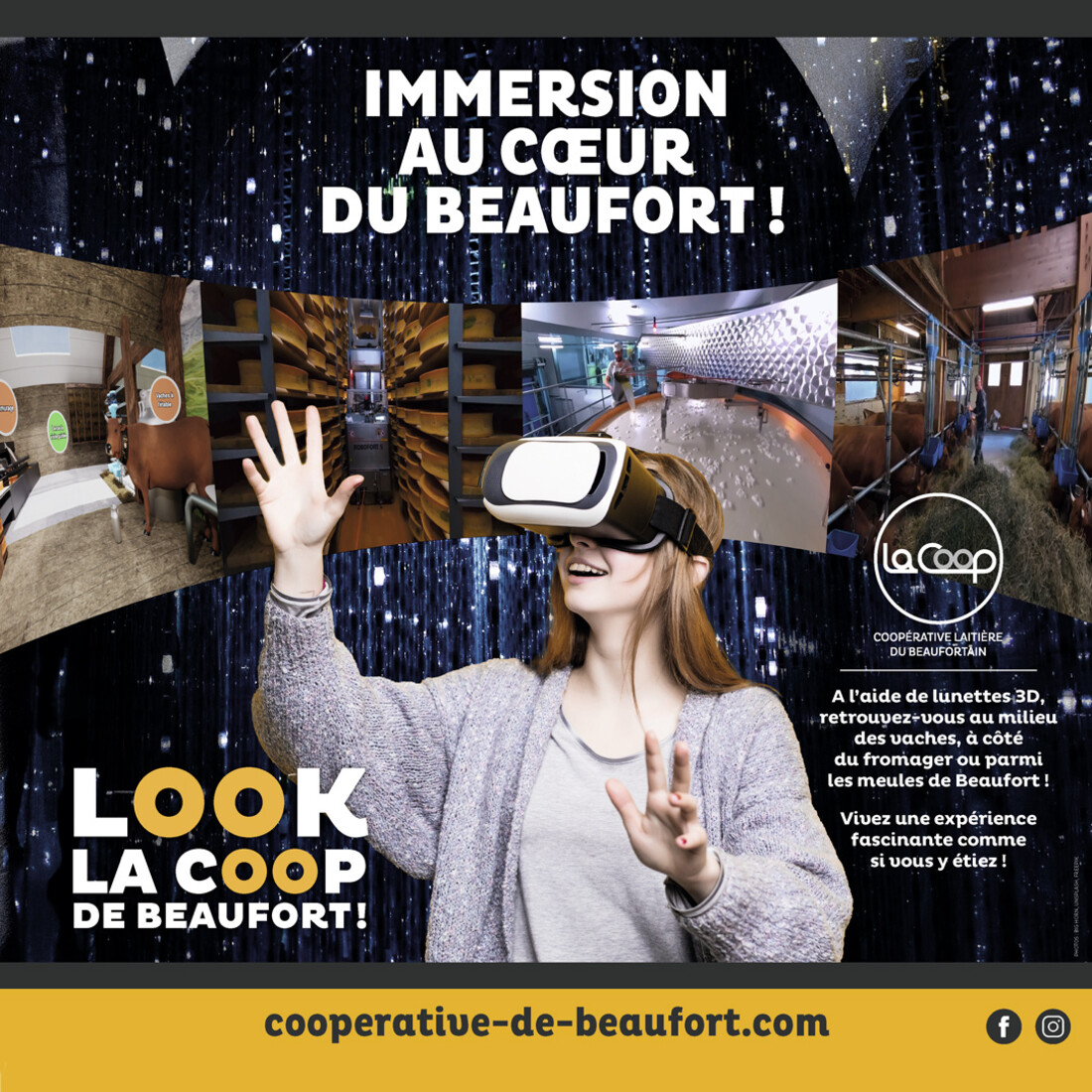 A Paris, vivez une immersion au cœur du Beaufort !!! - Coopérative laitière du Beaufortain